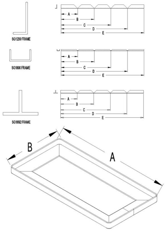 Custom, Rigid, and Flexible Plastic Trim, Plastic Borders, Plastic ...